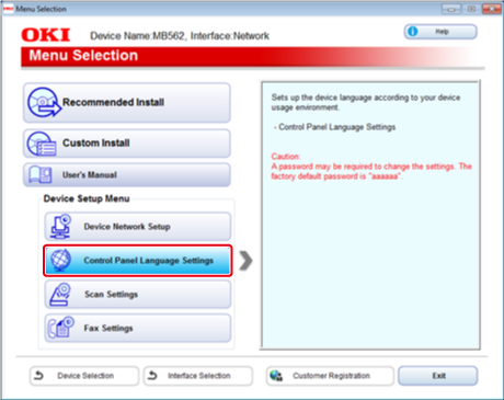 Setting Up | OKI Data