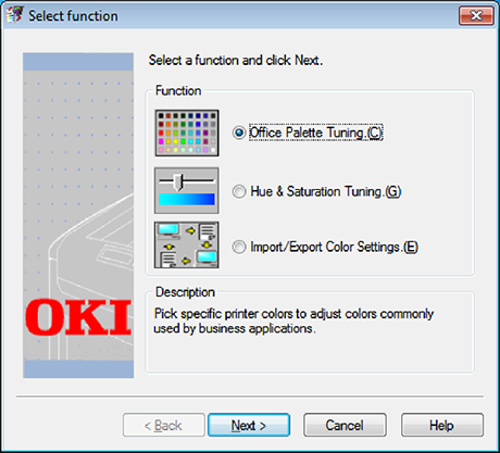 Software utilitário | OKI
