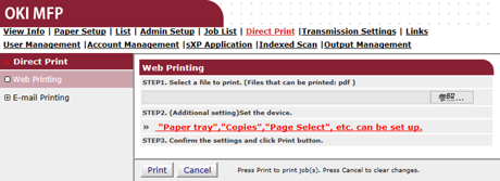 Software utilitário | OKI