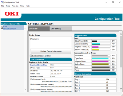 Software utilitário | OKI