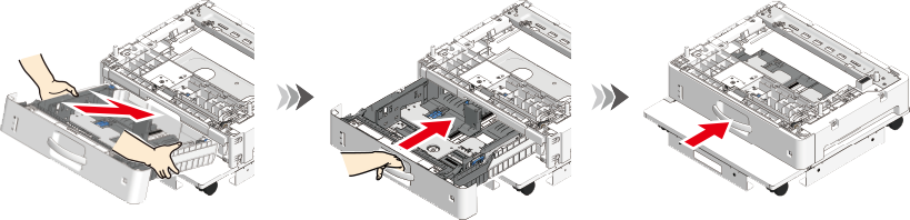 Installing the Caster Base | OKI