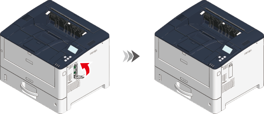 Installing the Wireless LAN module | OKI